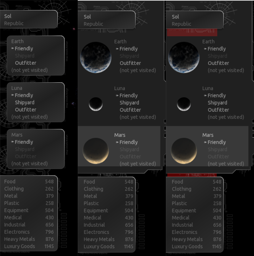The new map planet UI needs work · Issue #7065 · endless-sky/endless ...