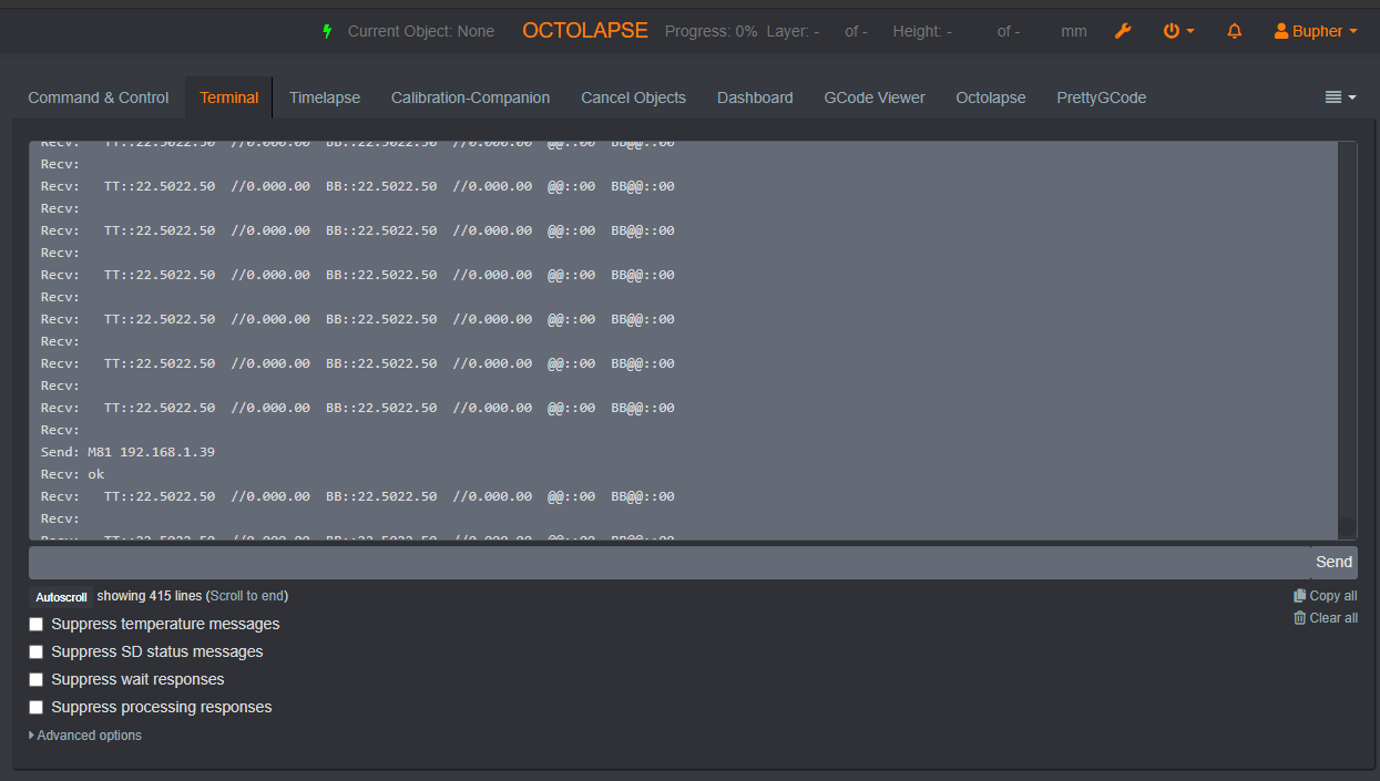 GCode Shutdown not Working · Issue #153 · jneilliii/OctoPrint-Tasmota · GitHub