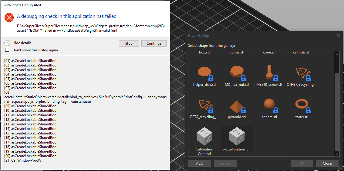 Insert Custom Shape Error · Issue #2769 · supermerill/SuperSlicer · GitHub