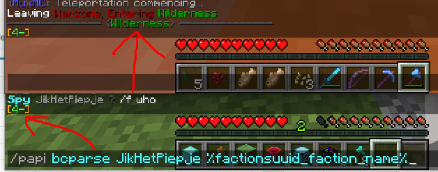 Placeholeder for faction not working properly · Issue #248 · SavageLabs/SavageFactions · GitHub