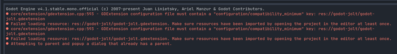 Godot 41 Support · Issue 486 · Godot Joltgodot Jolt · Github 7045