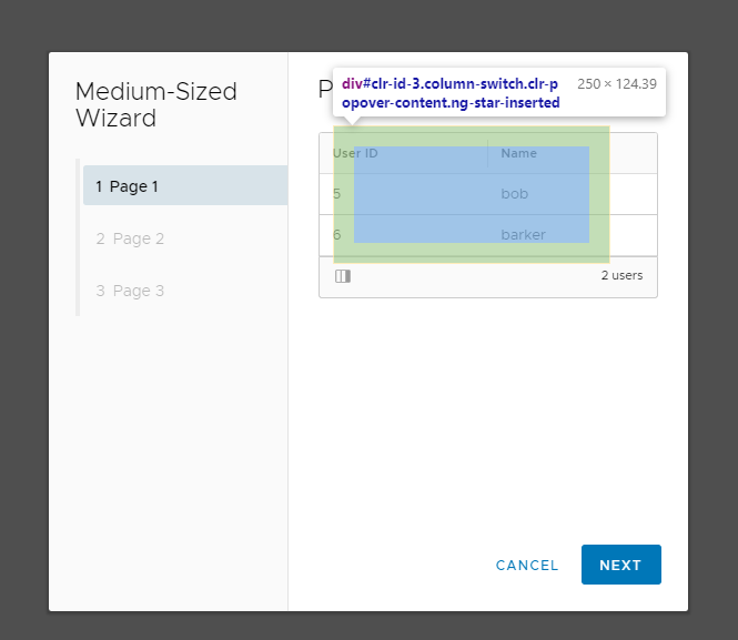 DataGrid Show/Hide Columns Popover Not Displaying Inside Modal / Wizard · Issue #4213 · vmware ...