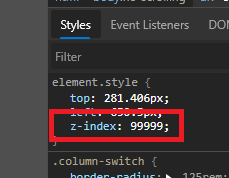 DataGrid Show/Hide Columns Popover Not Displaying Inside Modal / Wizard · Issue #4213 · vmware ...