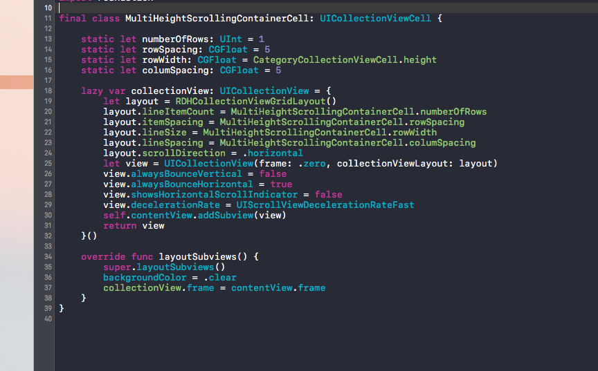 Multiple rows with horizontal scroll · Issue #951 · Instagram/IGListKit · GitHub