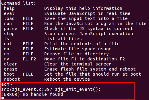 [ashell] Redundant message outputs · Issue #1502 · intel/zephyr.js · GitHub