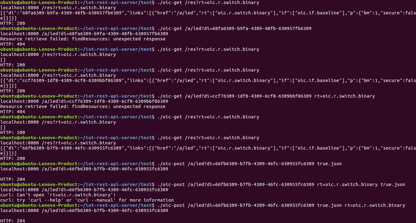 [ocf] Expected resource cannot be found with iot-rest-api-server@v0.6.0 · Issue #1548 · intel ...