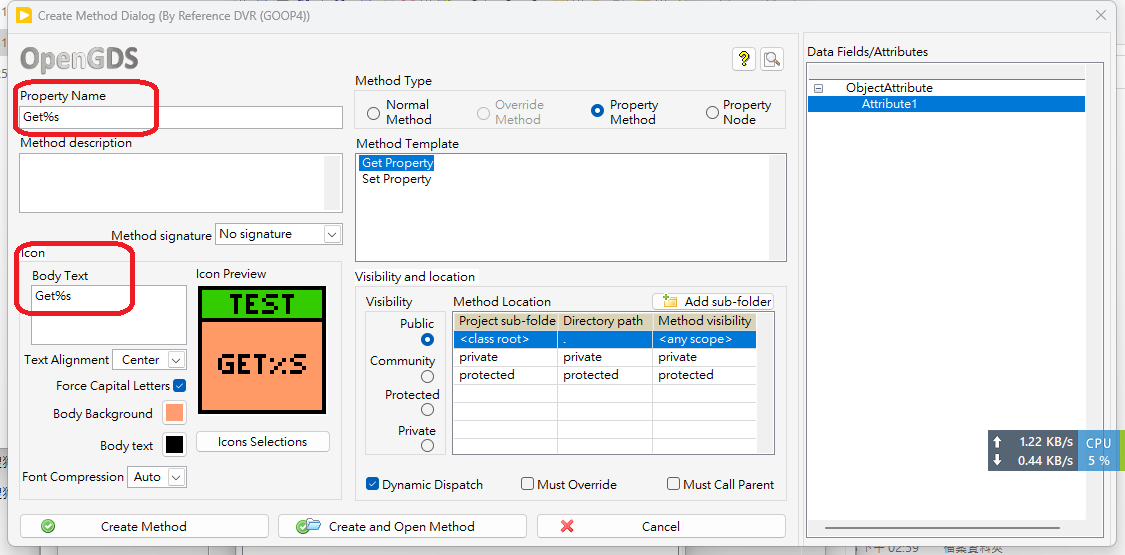 Unable To Get Attribute Name When Creating Property Method · Issue 81 · Opengds Opengds · Github