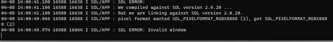 Using Egl In Sdl In Android Leads To Crash · Issue 5498 · Libsdl Org 