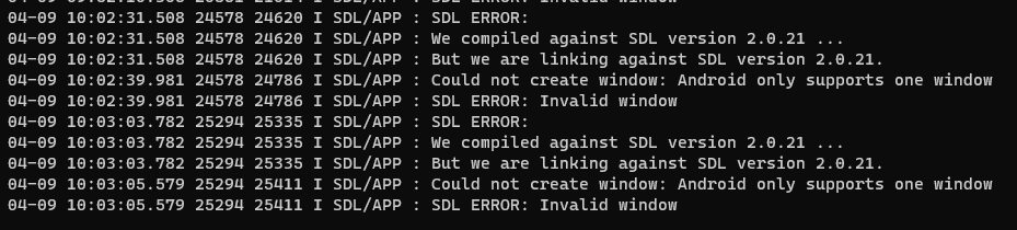 Using Egl In Sdl In Android Leads To Crash · Issue 5498 · Libsdl Orgsdl · Github 7893
