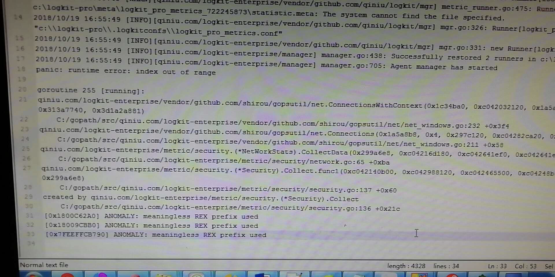 old version: net windows meet panic · Issue #594 · shirou/gopsutil · GitHub