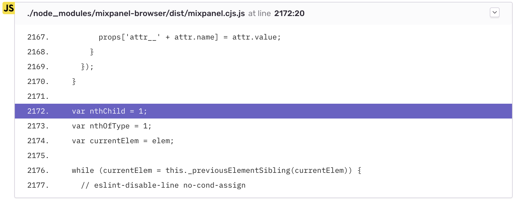 Error Expected ';' · Issue #271 · mixpanel/mixpanel-js · GitHub