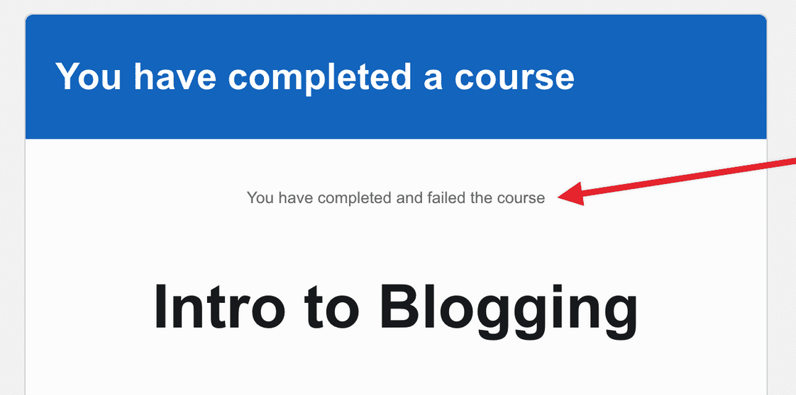 Course completed email says 'failed' with no quizzes · Issue #6230 · Automattic/sensei · GitHub