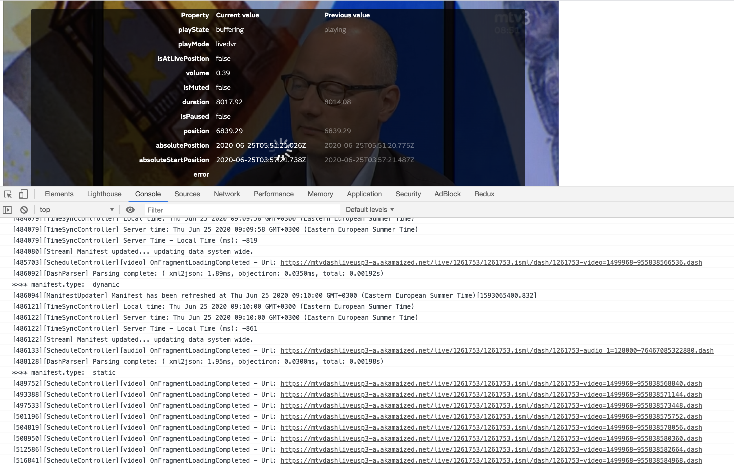 dash.js 3.1.2 pauses playback when manifest type changes from dynamic into static · Issue #3311 ...