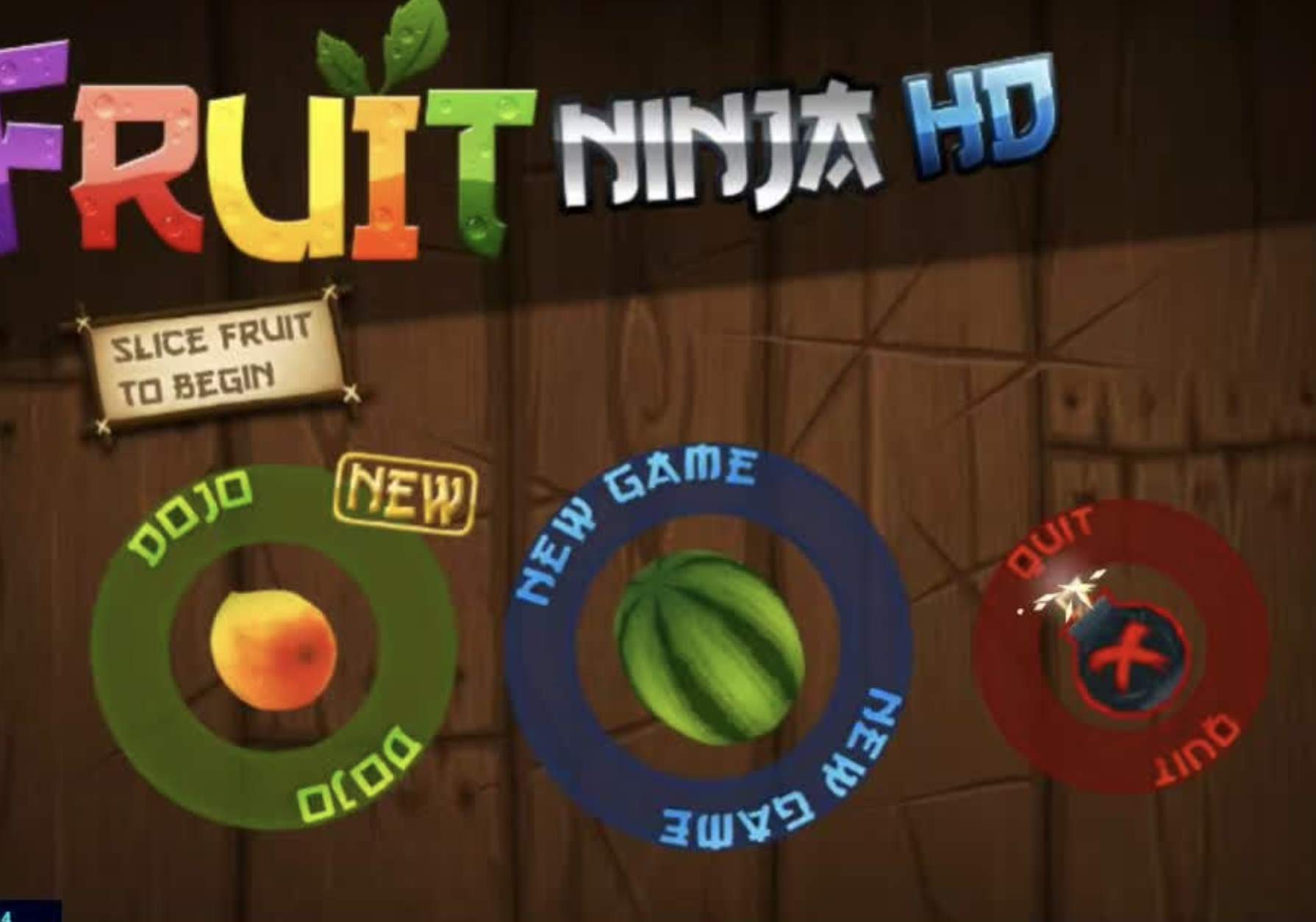 GitHub - nieyuyao/FruitNijia: 水果忍者Cocos版本