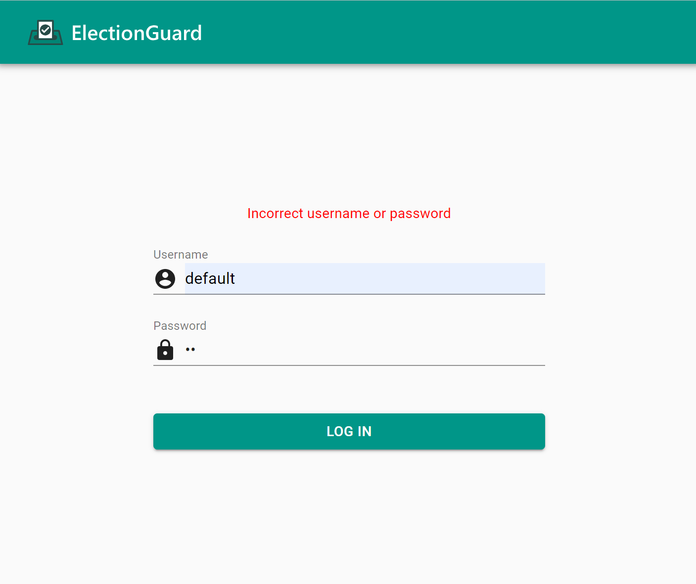 Authentication · Issue #108 · Election-Tech-Initiative/electionguard-ui · GitHub