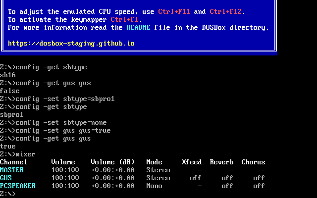 Can't change SB type with DOS scripts · Issue #3932 · joncampbell123/dosbox-x · GitHub
