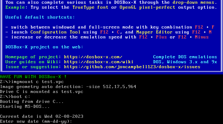 Unable to mount VHD images on dosbox-x · Issue #3987 · joncampbell123/dosbox-x · GitHub