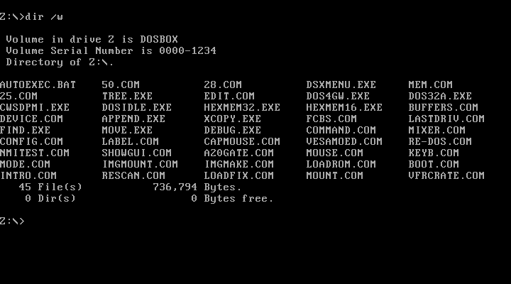 DIR always displays label of current drive · Issue #1451 ...