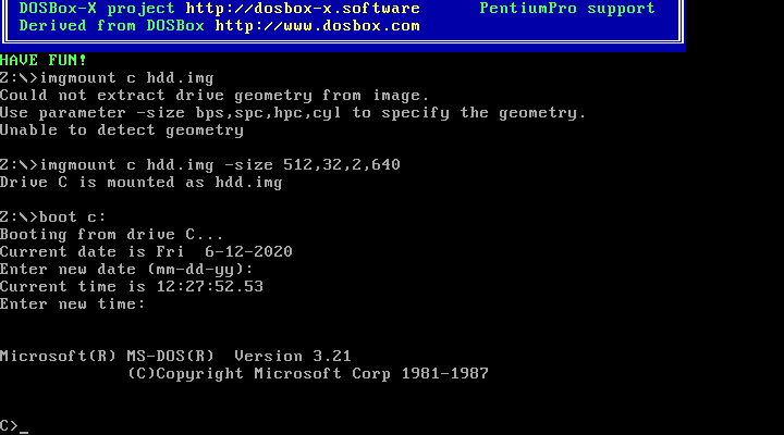 Geometry detection fails on DOS ≤ 3.21 partitions · Issue #1623 ...