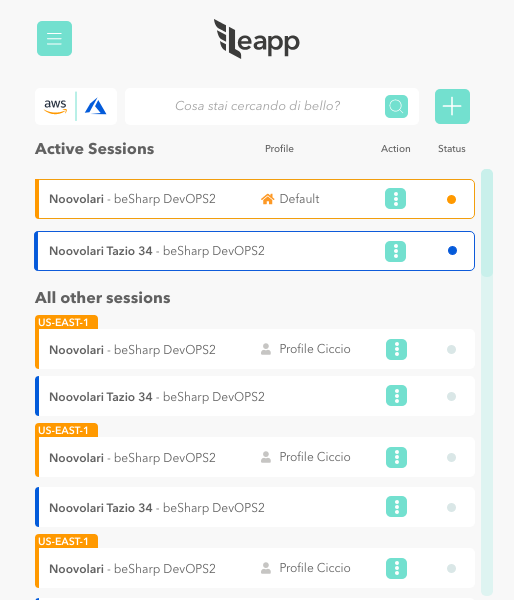 Support To Multiple Aws Cli Profiles · Issue 79 · Noovolari Leapp · Github