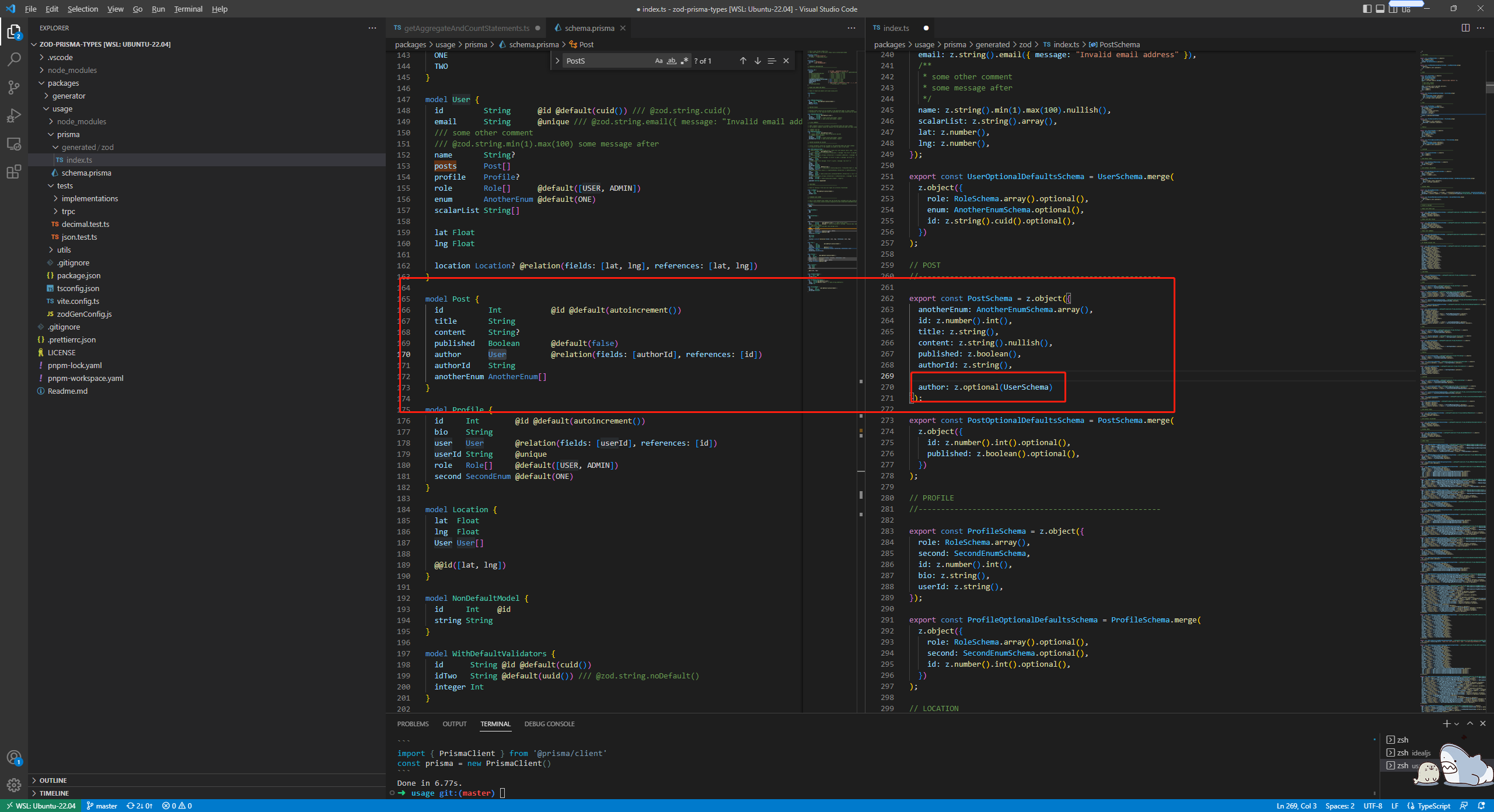 Feature Request: Create Optional Field for Related Model · Issue #61 · chrishoermann/zod-prisma ...