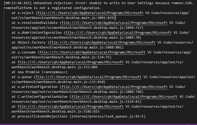 Remote platform can't be write · Issue #2911 · microsoft/vscode-remote ...