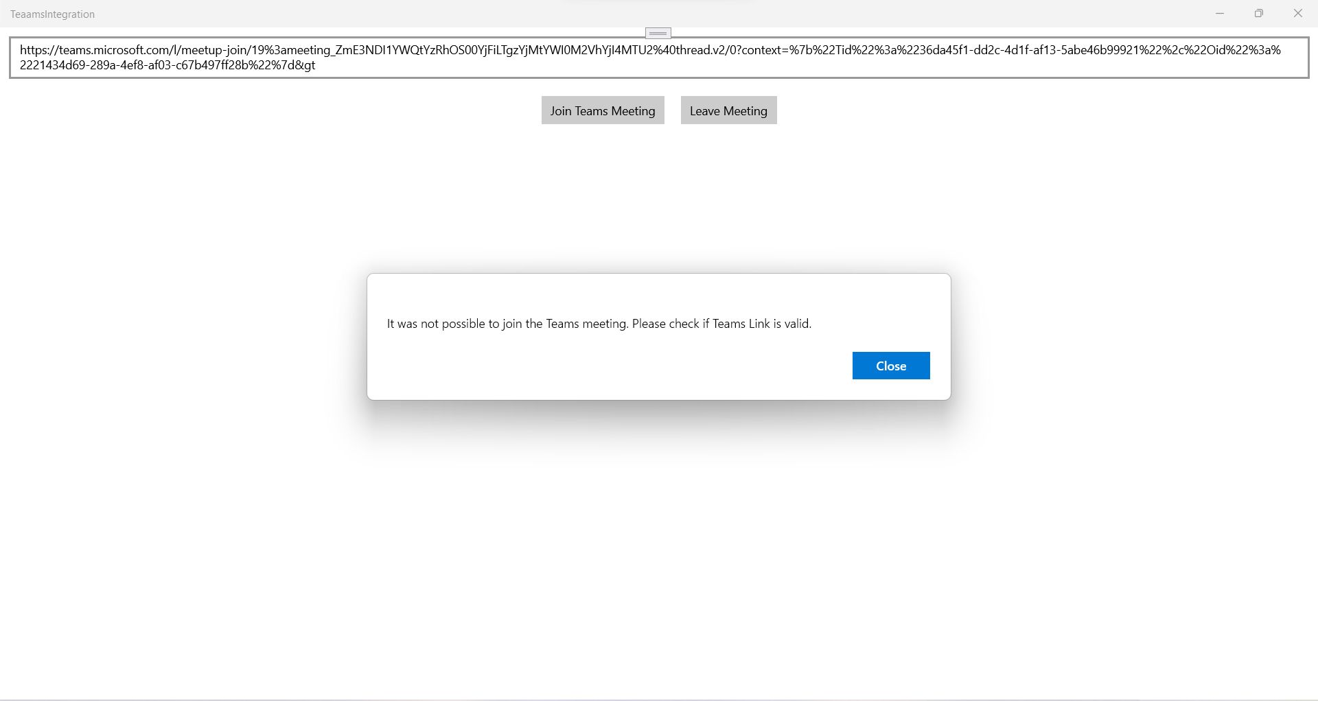 Quickstart: Join your calling app to a Teams meeting · Issue #98454 · MicrosoftDocs/azure-docs ...