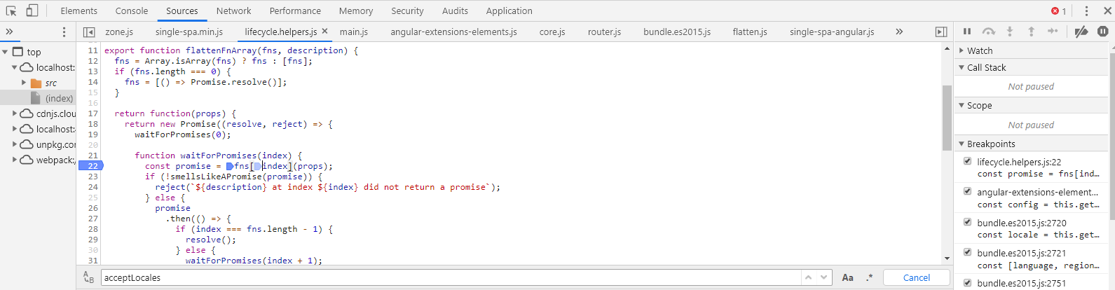 Unable To Export Single Spa Life Cycle Methods In Angular Aplication · Issue 132 · Single Spa 1782