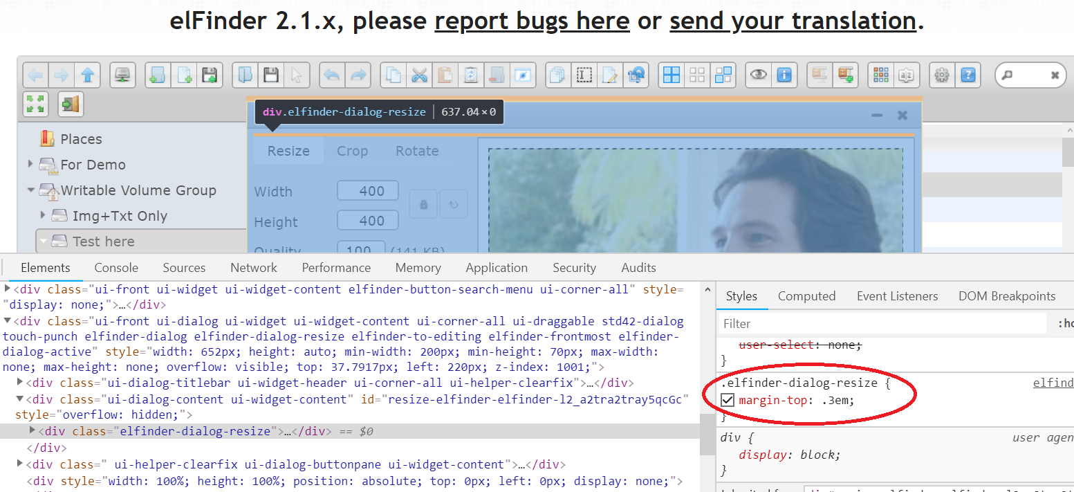not enough classes (in html) · Issue #2718 · Studio-42/elFinder · GitHub