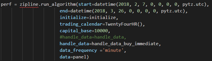 Market Buy Operation takes 5 minute.. · Issue #2239 · quantopian/zipline · GitHub