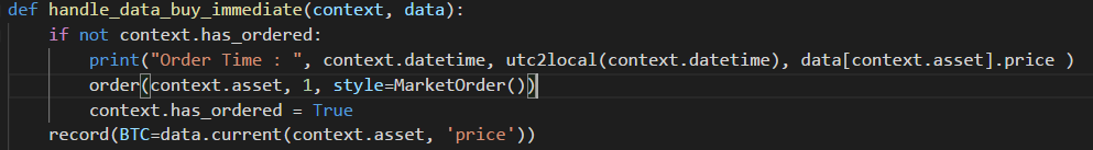 Market Buy Operation takes 5 minute.. · Issue #2239 · quantopian/zipline · GitHub