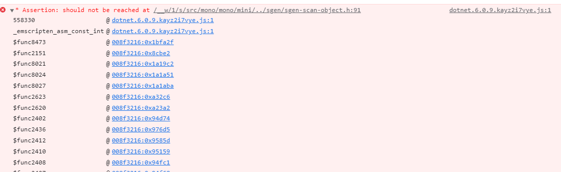 Blazor WASM PWA crashes when there is a list of inherited classes in the component · Issue ...