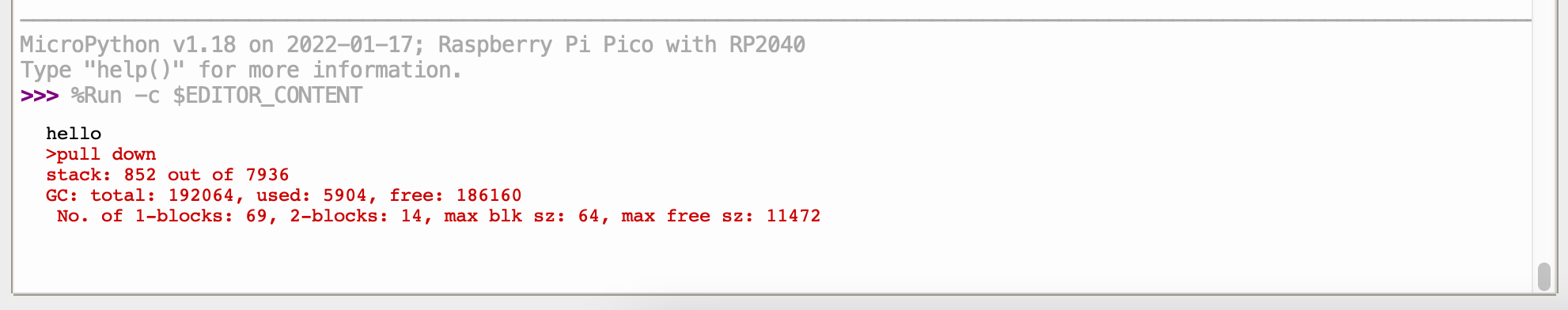 rp2: Repl hangs when printing in scheduled generator · Issue #8332 · micropython/micropython ...