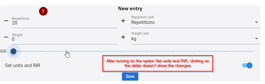 RiR slider doesn't work as it should · Issue #103 · wger-project/flutter · GitHub