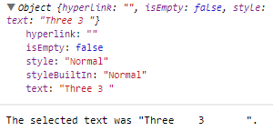 `.getSelection` bug on Table rows and columns in Word · Issue #2438 · OfficeDev/office-js · GitHub