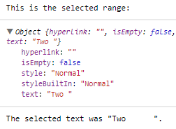 `.getSelection` bug on Table rows and columns in Word · Issue #2438 · OfficeDev/office-js · GitHub