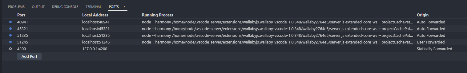 Angular/Karma/Jasmine configuration for remote containers · Issue #3093 · wallabyjs/public · GitHub