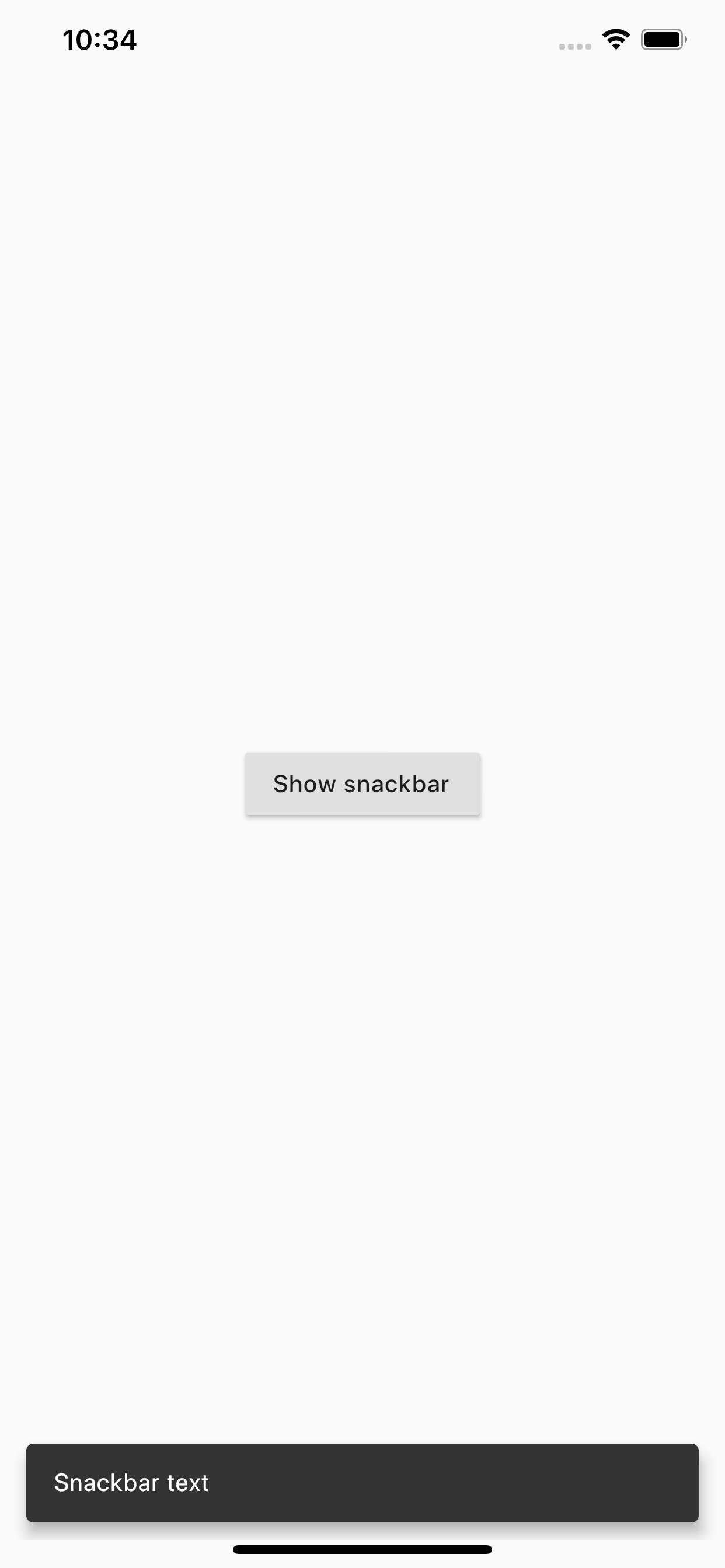 Floating Snackbar Has Clipped Shadow · Issue 47202 · Flutterflutter