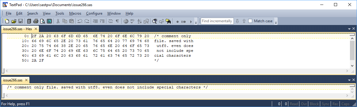 '%include ***.sas /source2' crashes the session. when the included file ...