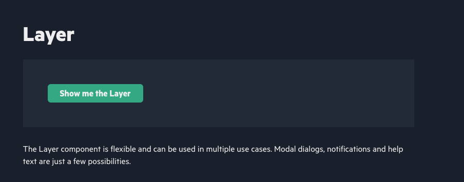 add layer code example · Issue #446 · grommet/hpe-design-system · GitHub