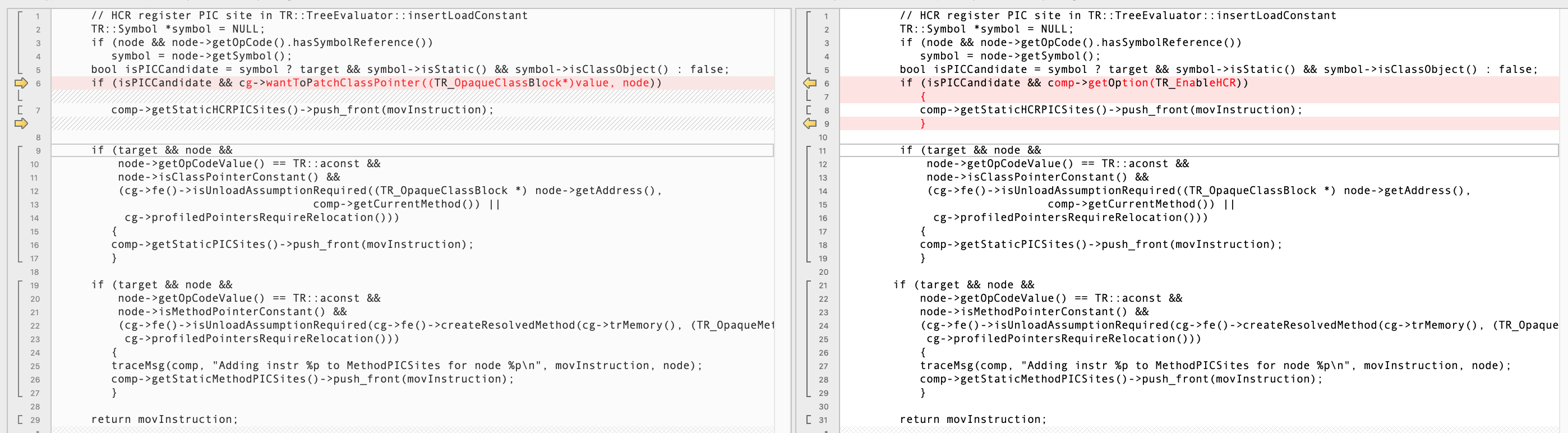 Tail merge x86 insertLoadConstant paths · Issue #5056 · eclipse-omr/omr · GitHub