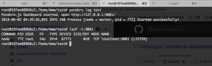 9081 无法访问 · Issue #13 · midwayjs/pandora-dashboard · GitHub