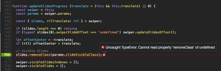 Swipe last slide almost out of screen and Swiper crashes · Issue #2987 · nolimits4web/swiper ...