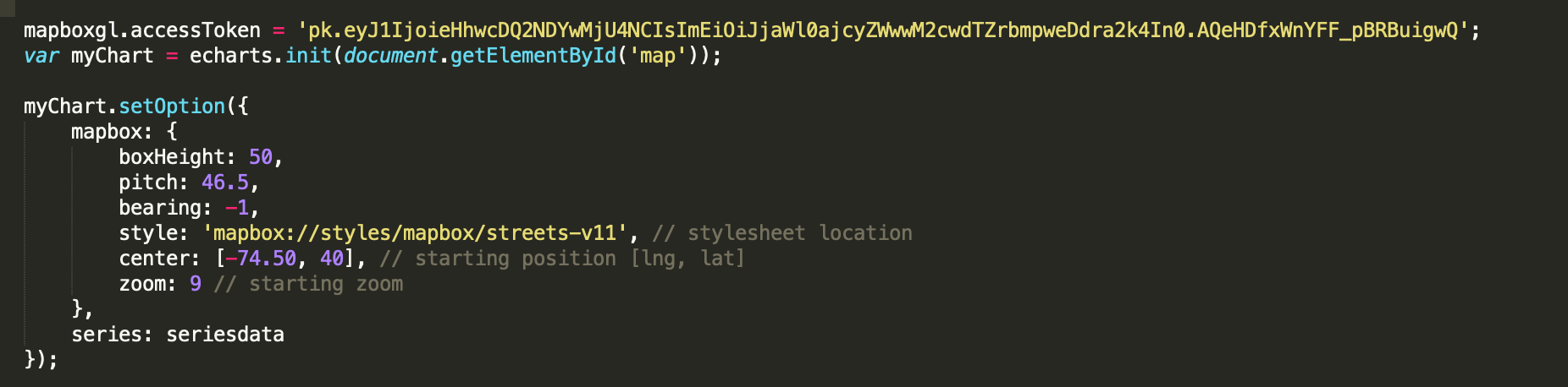 echarts整合mapbox做3d飞线，线条没有生成贝塞尔曲线！！！ · Issue #11171 · apache/echarts ...