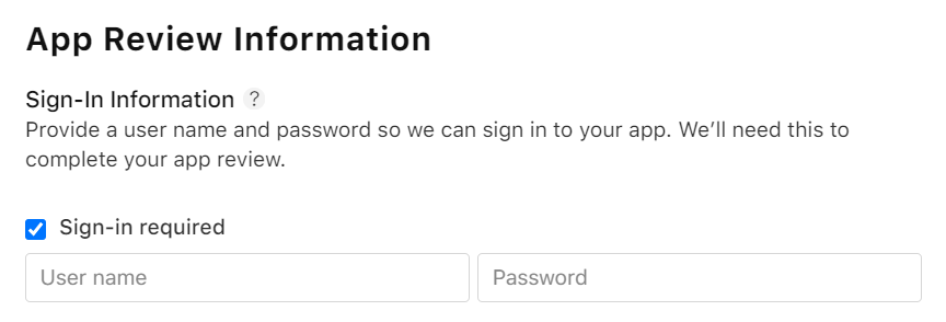Copy App Store review account credentials from previous release · Issue #2162 · microsoft ...