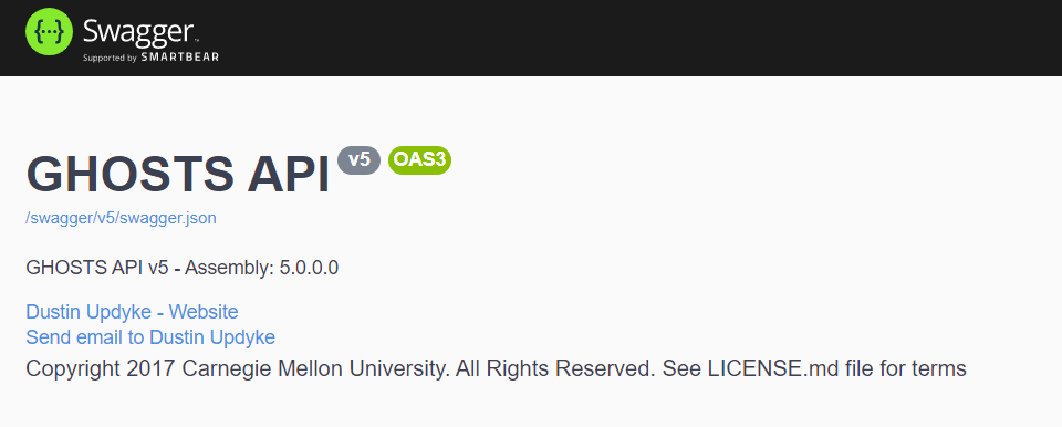 multiple errors in Ghost-Api when connecting the v4 client · Issue #61 · cmu-sei/GHOSTS · GitHub