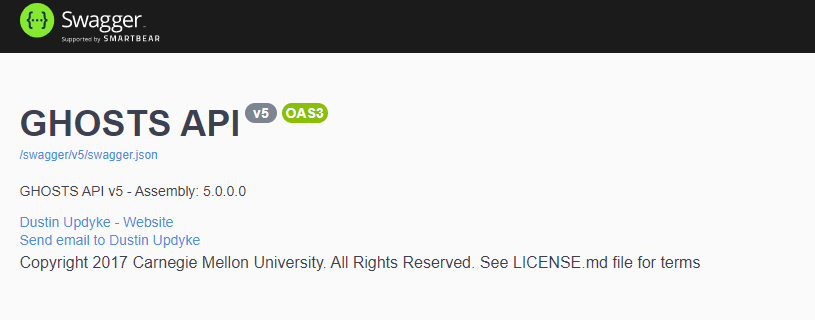 multiple errors in Ghost-Api when connecting the v4 client · Issue #61 · cmu-sei/GHOSTS · GitHub