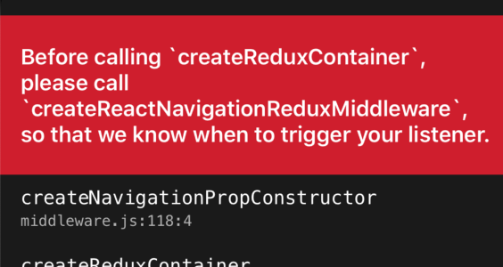 I can't work with 3.0.0 · Issue #75 · react-navigation/redux-helpers ... I can't work with 3.0.0 · Issue #75 · react-navigation/redux-helpers ...