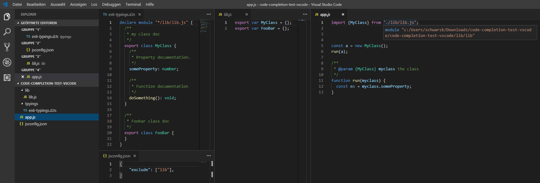No typings support for absolute ES6 module imports · Issue #29869 · microsoft/TypeScript · GitHub