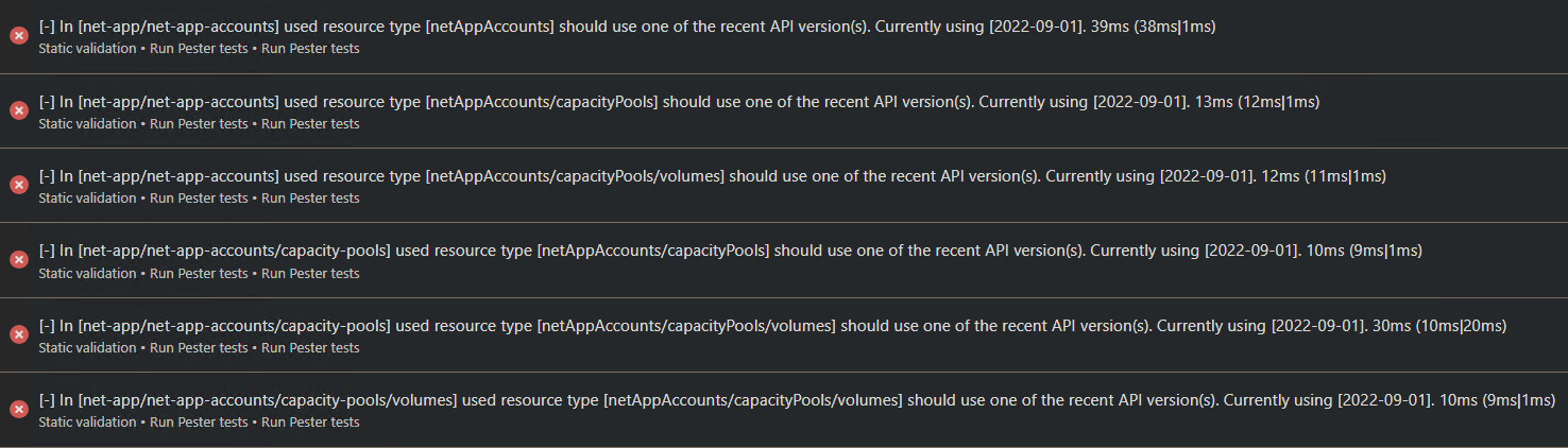 [bug Report] Netapp Api Growing Old · Issue 3589 · Azure Resourcemodules · Github